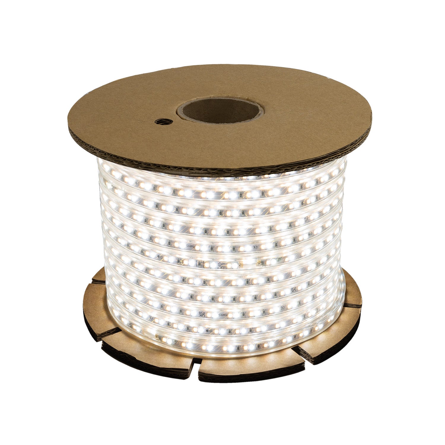 Ledkia Tira LED CCT 220V 120 LED/m BOBINA 50m 10W/m 900lm/m Ancho 14mm ...