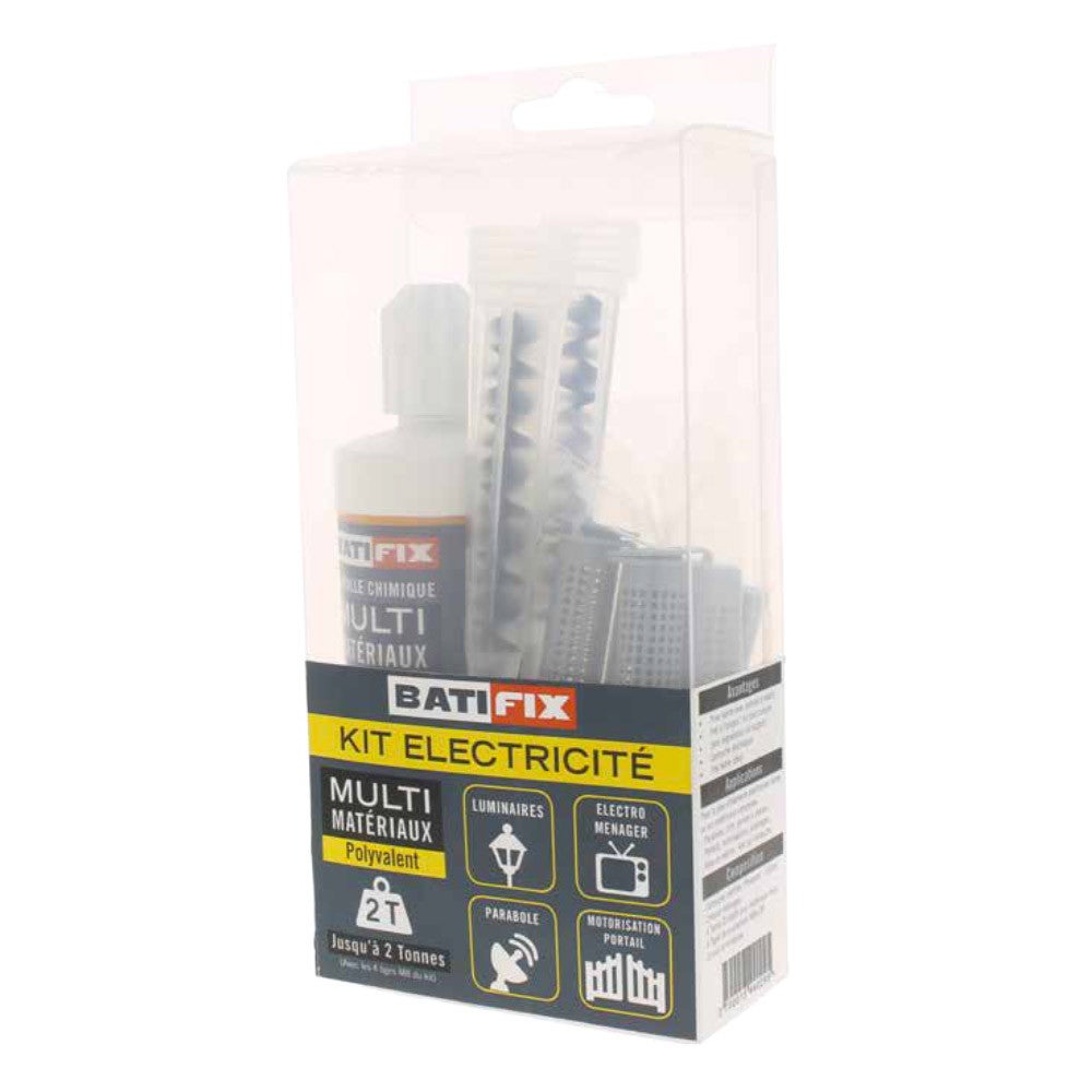 Kit scellement chimique électricité en boite - Batifix | Leroy Merlin