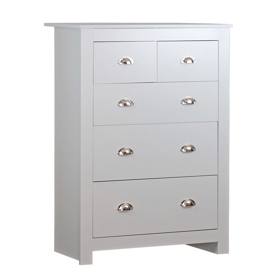 Commode avec 5 tiroirs 80x110x40 cm | Leroy Merlin