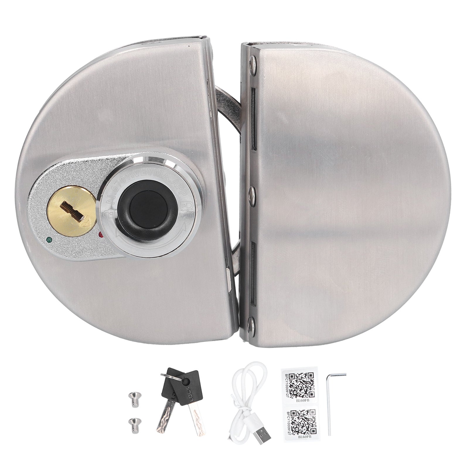 Serrure de porte electronique intelligente a empreintes digitales, pour ...