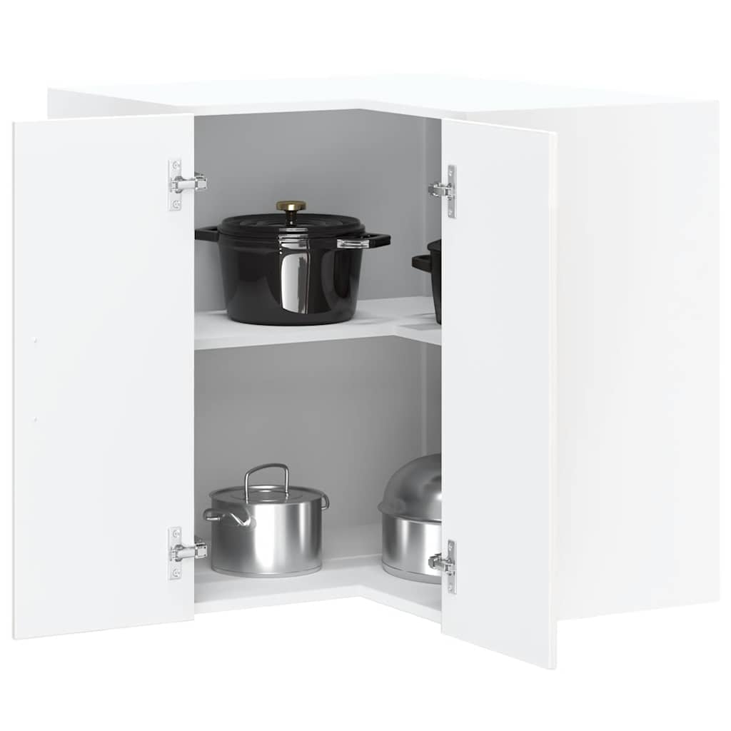 Pensile angolare cucina Lucca bianco lucido | Leroy Merlin