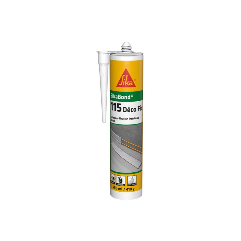 SIKA adesivo istantaneo SikaBond-115 Deco Fix - Bianco sporco - 630717 ...