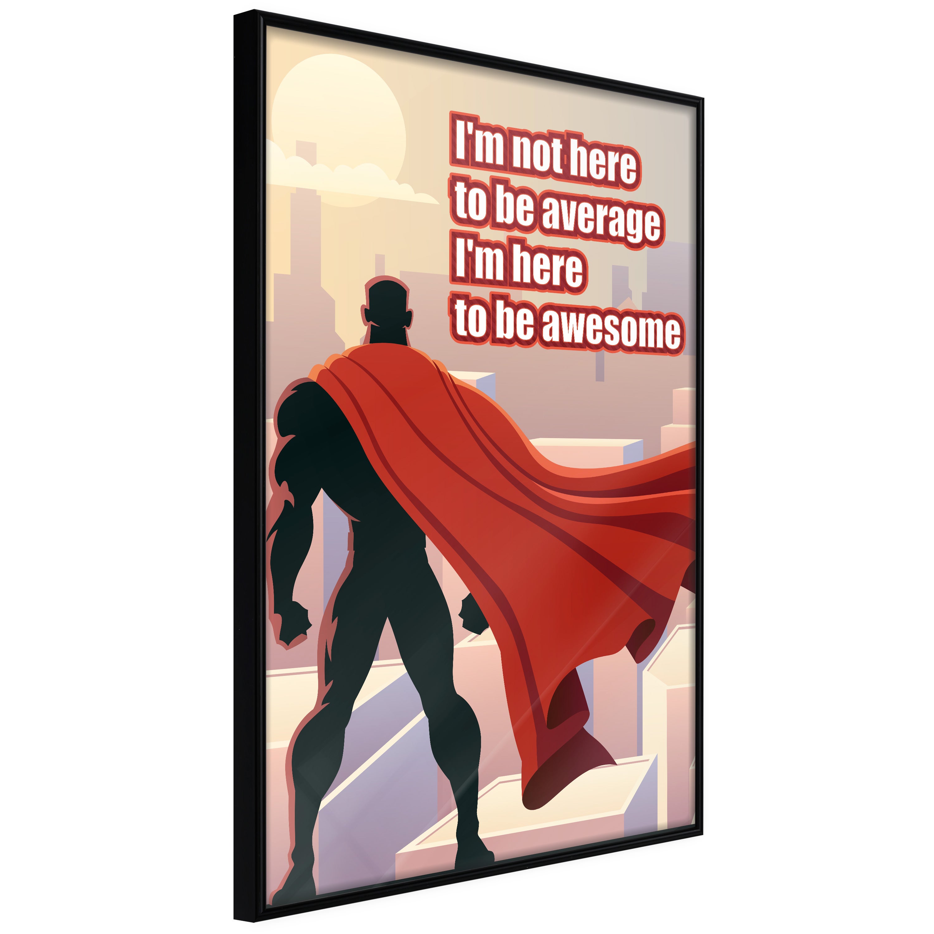 Poster et affiche - Be Your Own Superhero - 40x60 | Leroy Merlin