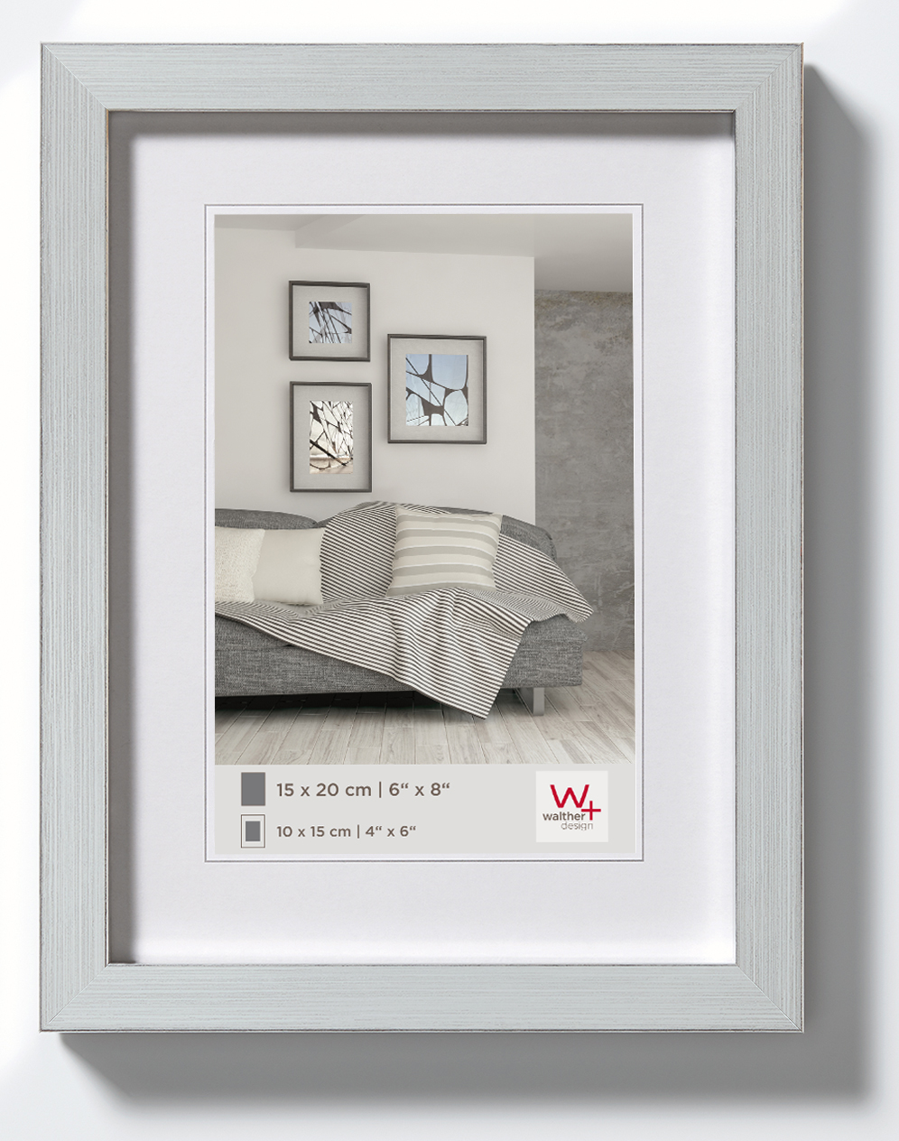 Cadre design Construction 010X015 cm ARGENT | Leroy Merlin