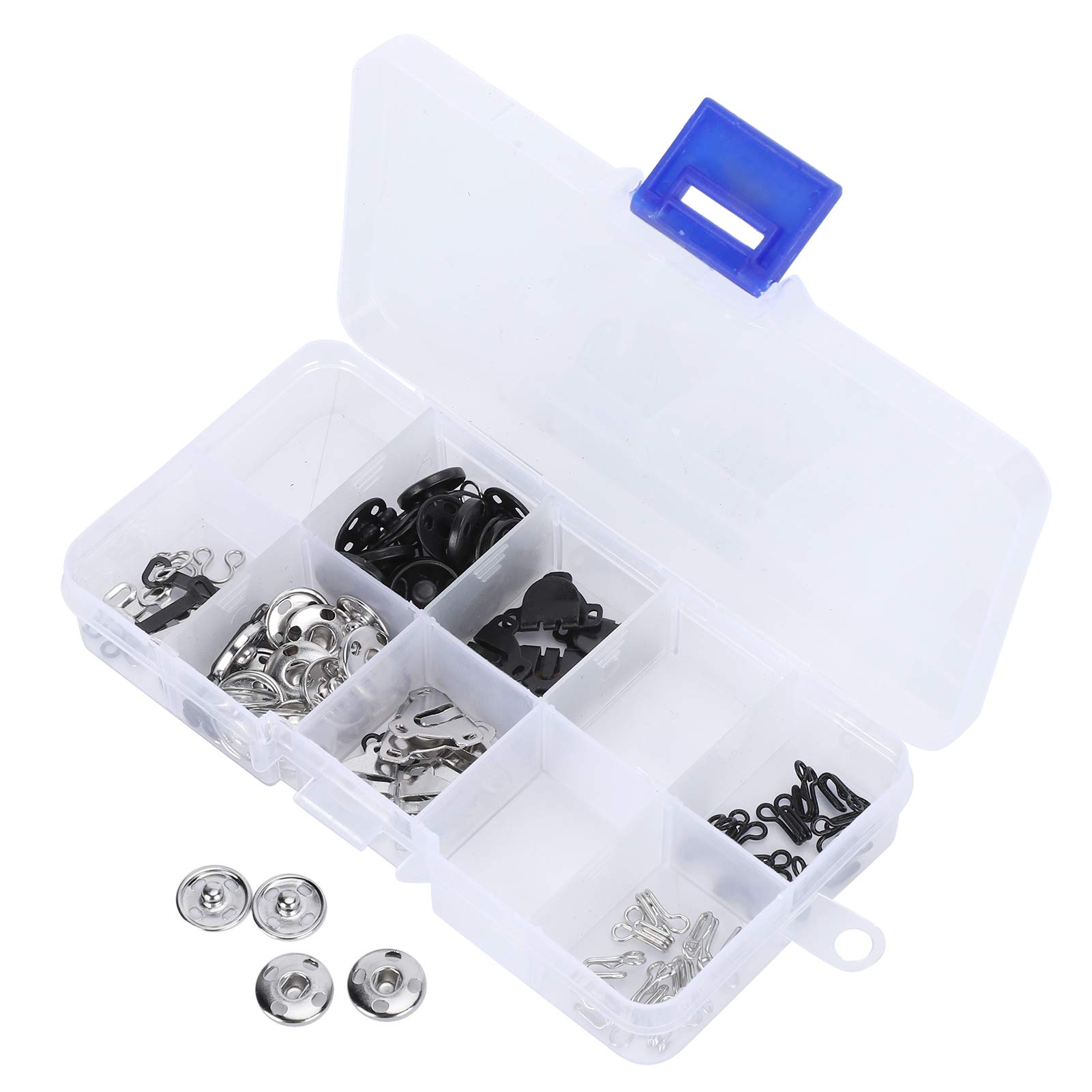 100 paires de boutons-pression en laiton pour attaches, crochets ...