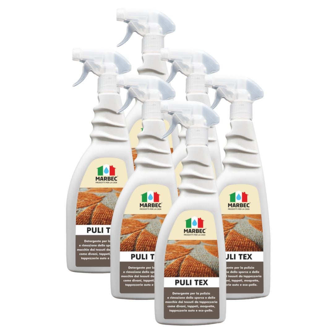 PULI TEX - Pulitore detergente per tappezzerie, divani e Moquette ...