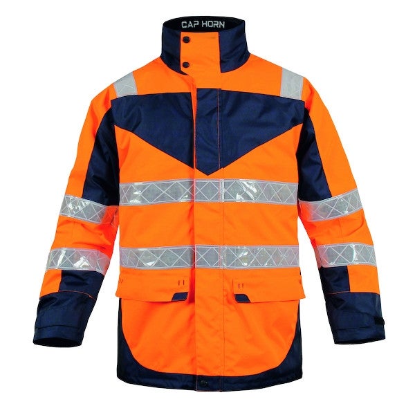 Veste bleue marine haute visibilité CAP HORN 2 - XL - T2S | Leroy Merlin