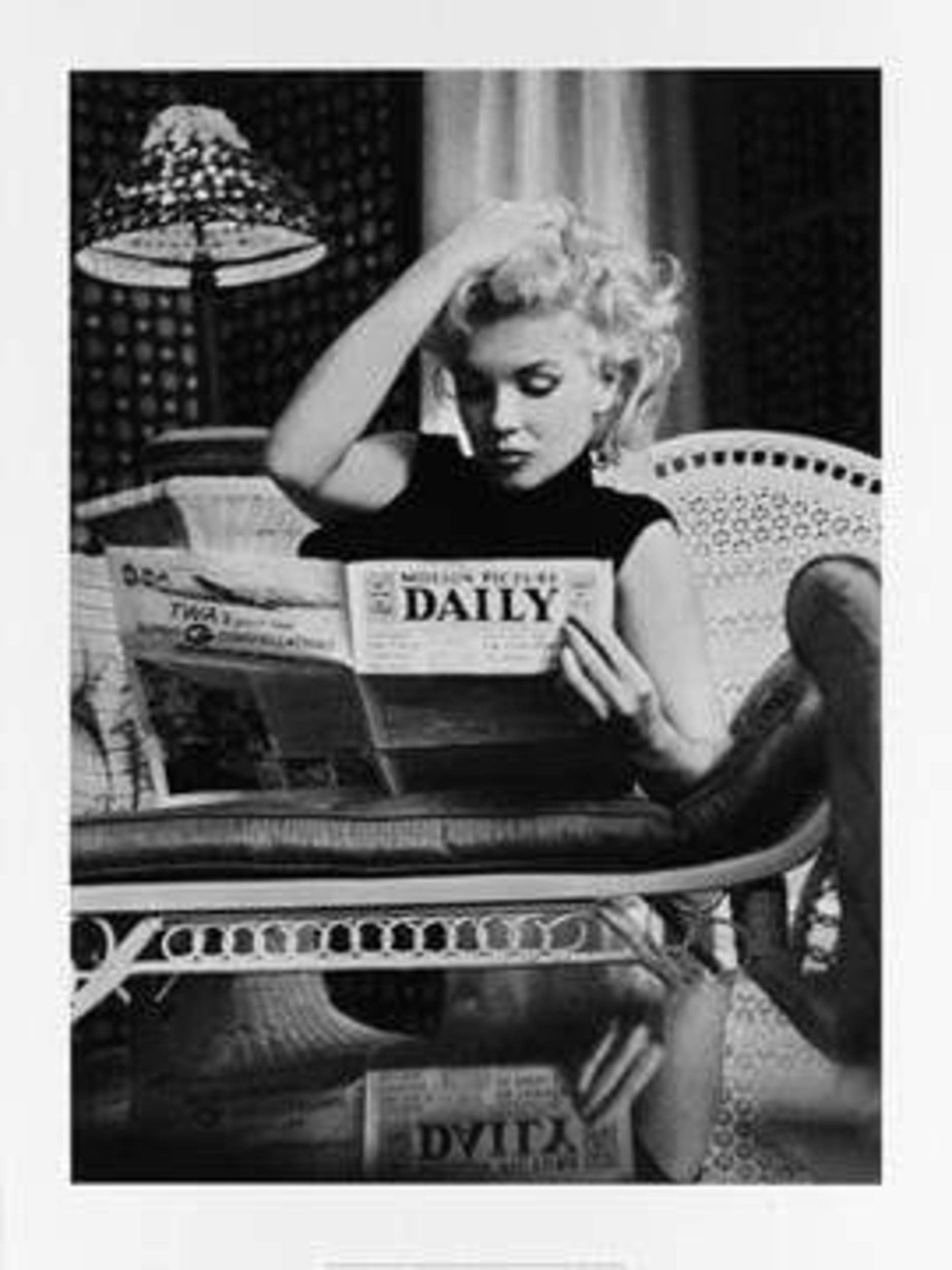 Affiche Art Ed Feingersh - Marilyn Monroe Motion Picture 60x80cm ...