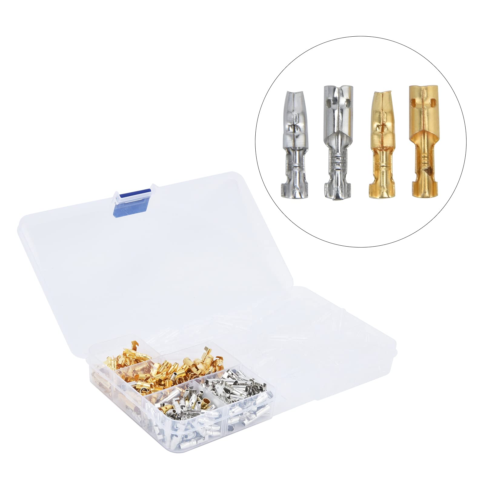 400pcs Kits de connecteurs de fils électriques automobiles Connecteur de bornes mâles femelles ...