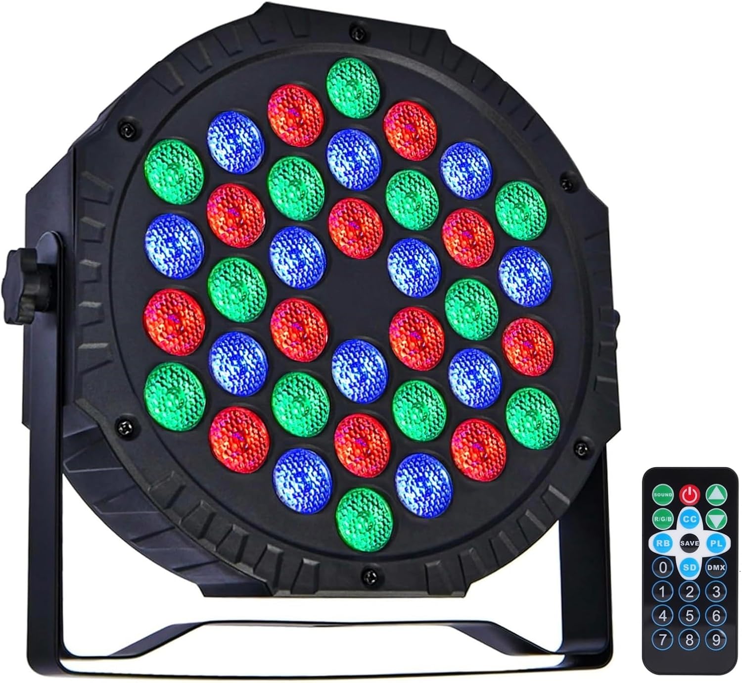 Lumière de Scène Par LED 36 Lampe RGB Lumiere DJ Fête Eclairage de ...