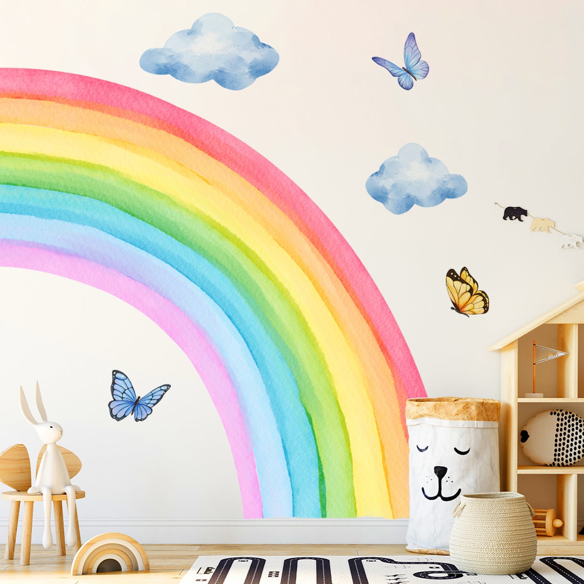 Stickers Muraux Arc En Ciel