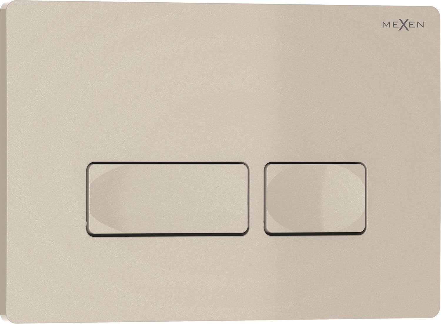Bouton de chasse d'eau Mexen Tex 04, beige- 6104-07 | Leroy Merlin