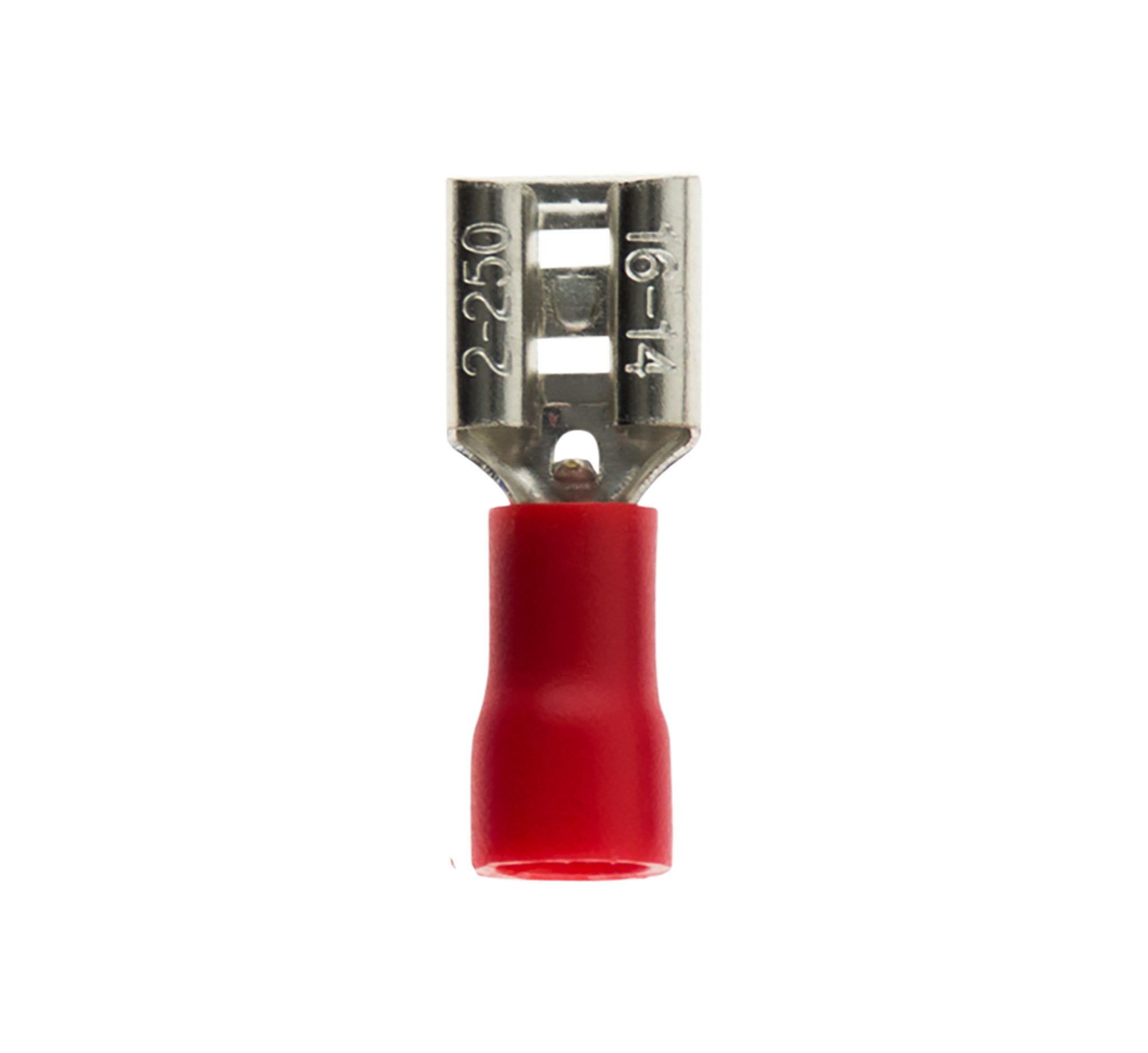 10 cosses clips femelles Ø6,3mm - Rouge - Zenitech | Leroy Merlin