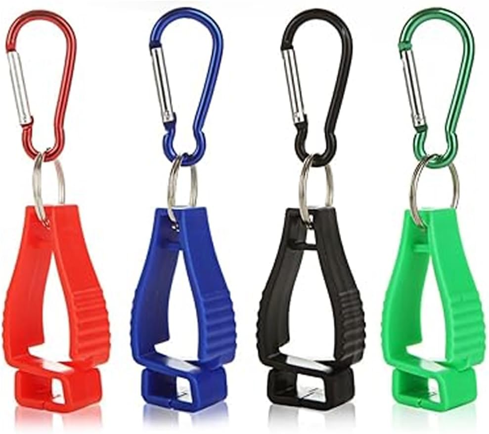 4 pièces Porte-Gants Clip pour Gants de Travail Clip Tarp avec Crochet ...