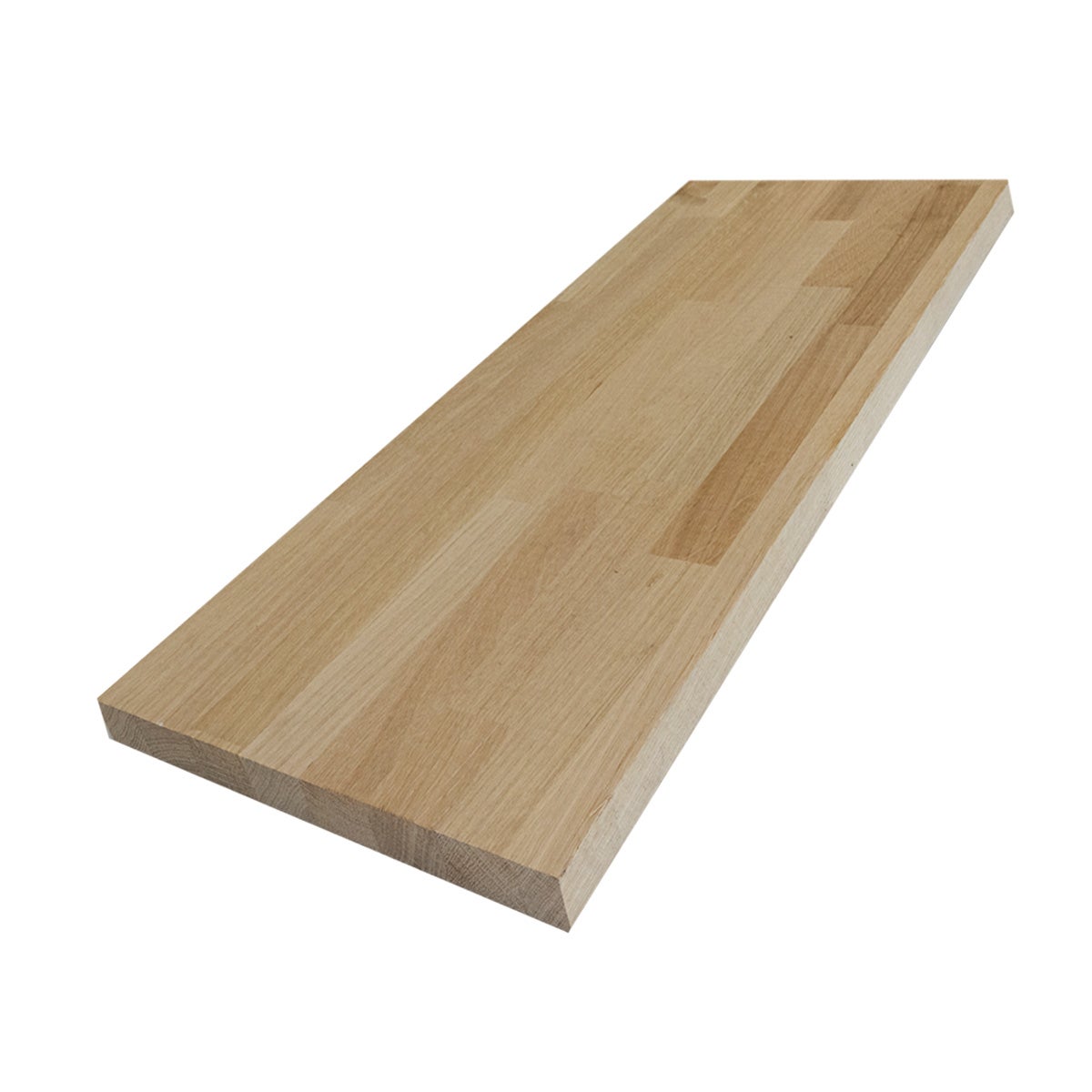 Etagère épaisse chêne bois massif L.80 X l.30 cm, Ep.36 mm | Leroy Merlin