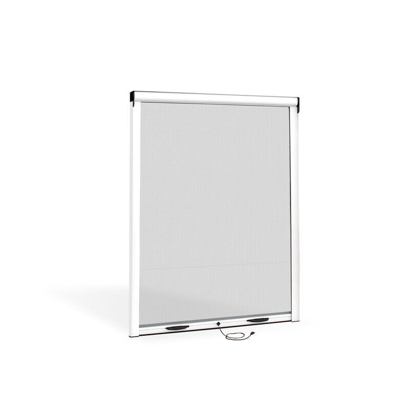 Zanzariera a misura Roll net 32 L 80 x H160 bianco ral 9010 | Leroy Merlin