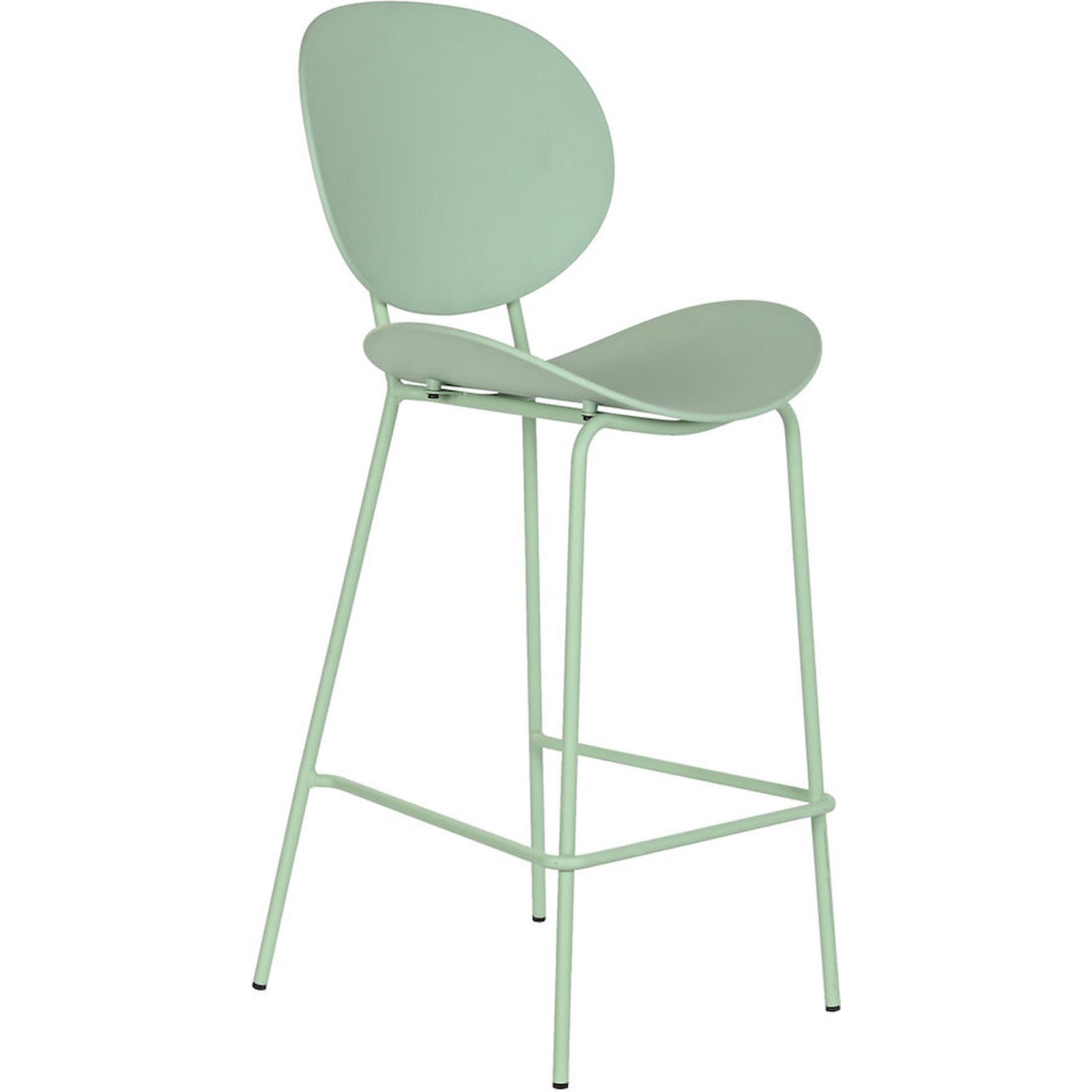 Chaise de bar verte design pour intérieur moderne 50 x 51 x 104 cm Vert ...