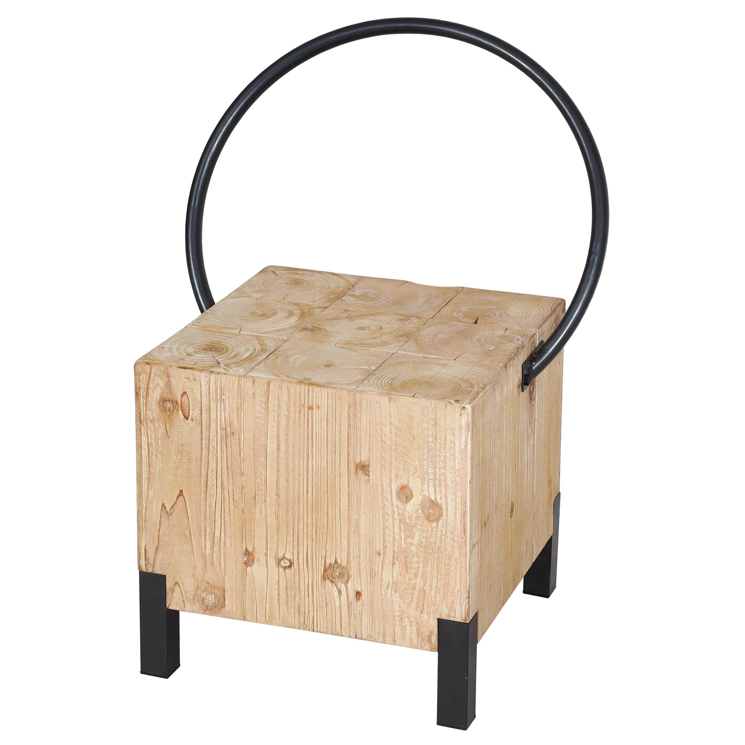 Silla de comedor HWC-L76, taburete para visitantes, metal industrial y ...