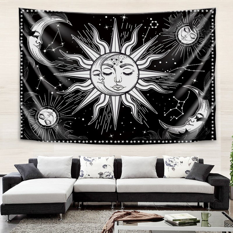 Tapiz Sol y Luna, Estilo Bohemio, 150x130cm | Leroy Merlin