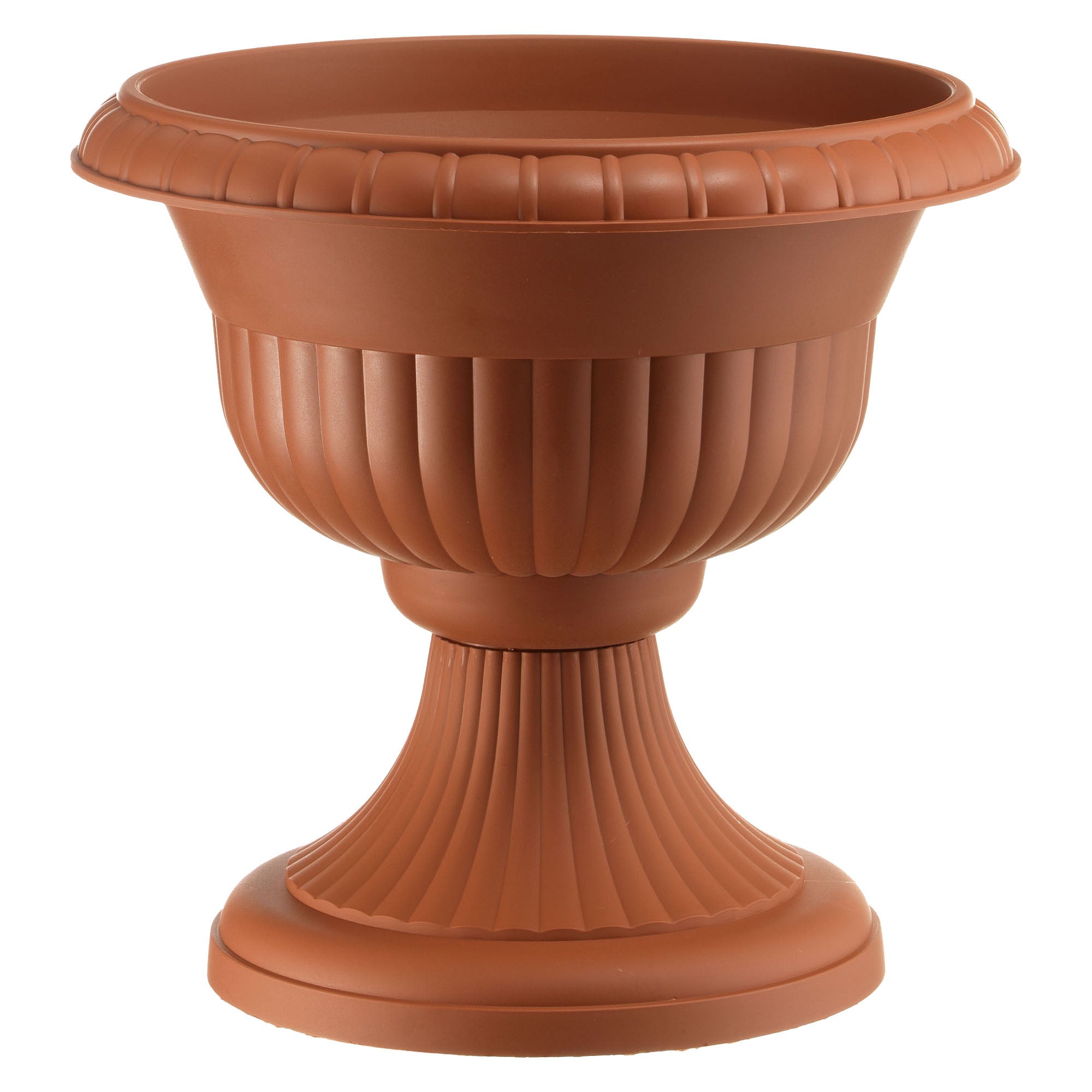 Art Plast Zeus Pot de Fleurs avec Support, Terre cuite | Leroy Merlin