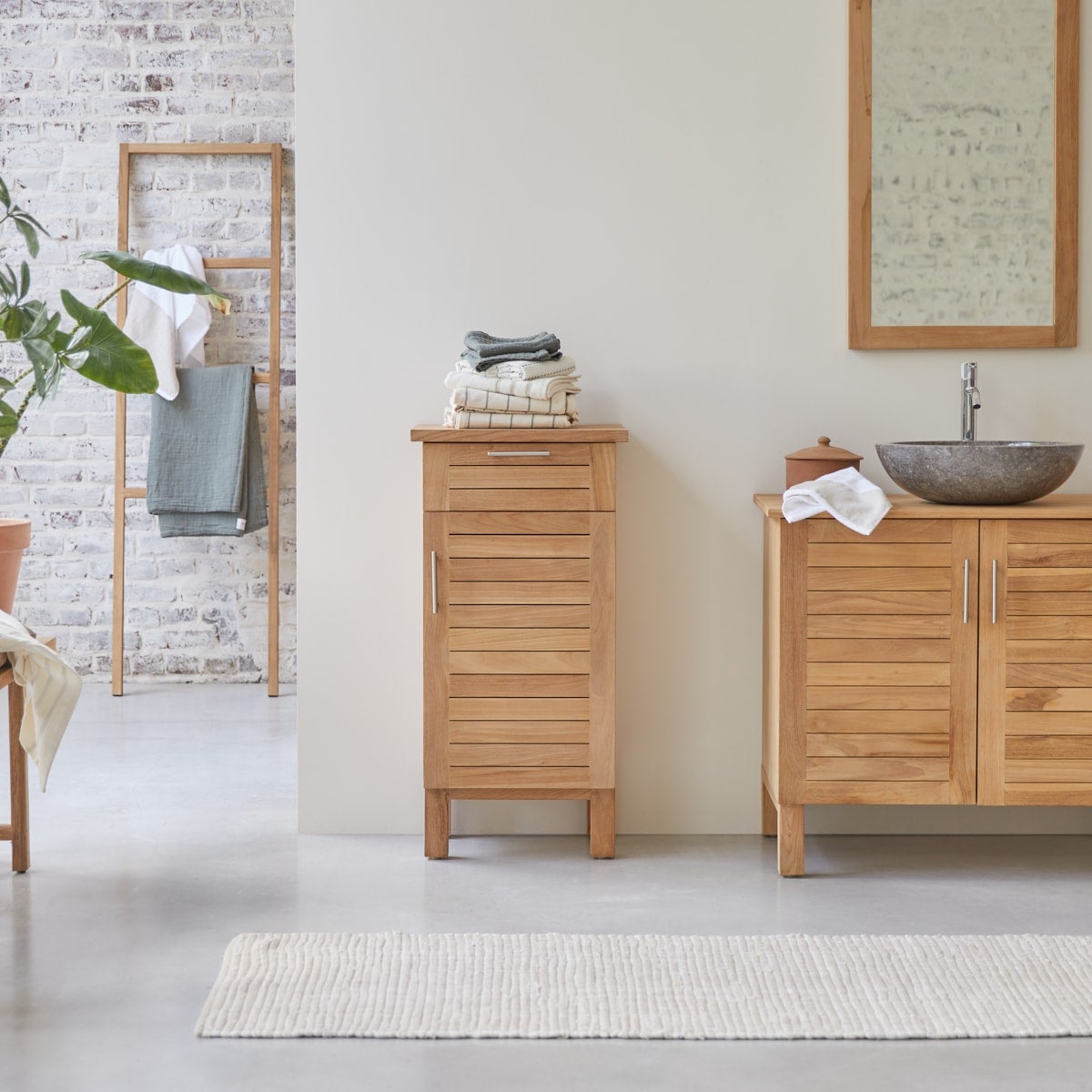 Tikamoon Mueble de teca maciza Soho | Leroy Merlin