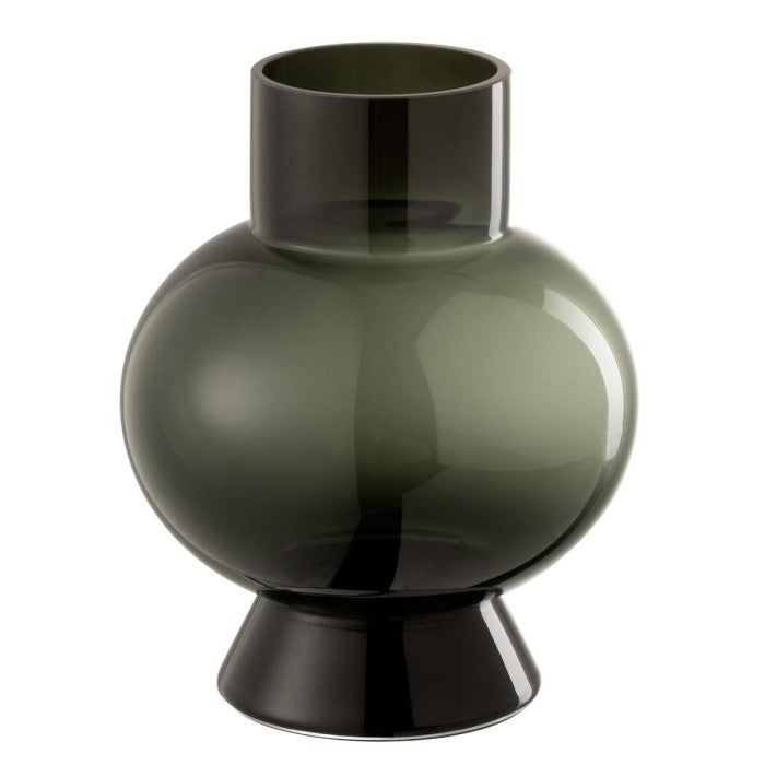 Vase Boule Design "Joyce" 22cm Vert | Leroy Merlin