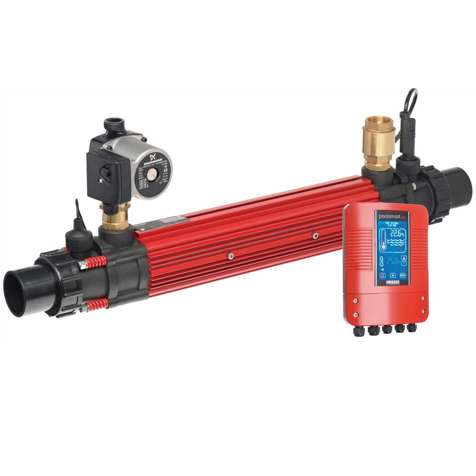Elecro Titanium Multi-Source Pool Heat Exchanger Helicoidal Coil ...