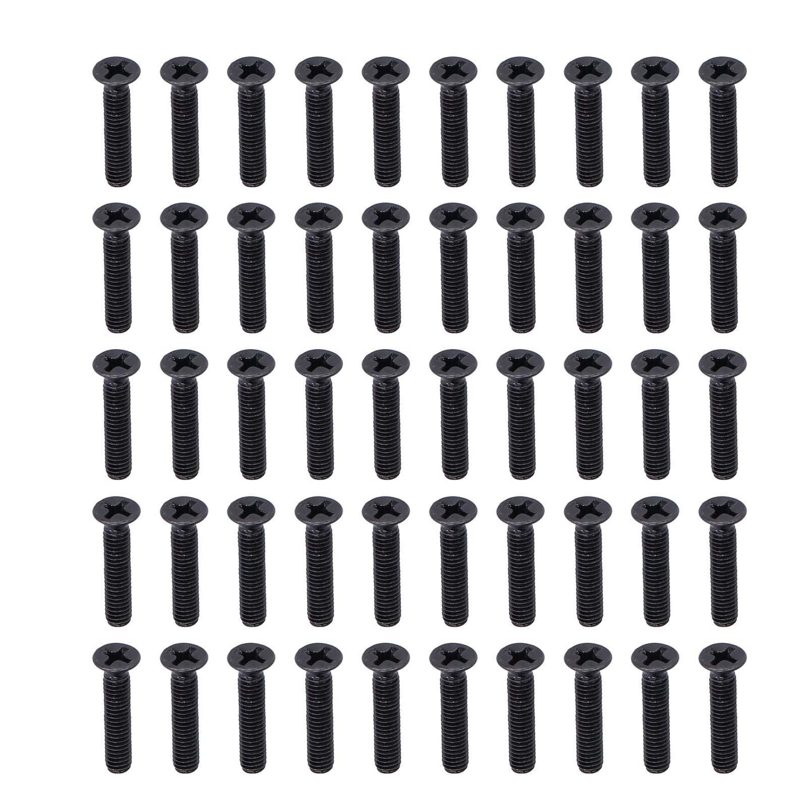 Pack de 50 tornillos con cabeza avellanada m4 en acero a2-70 | Leroy Merlin