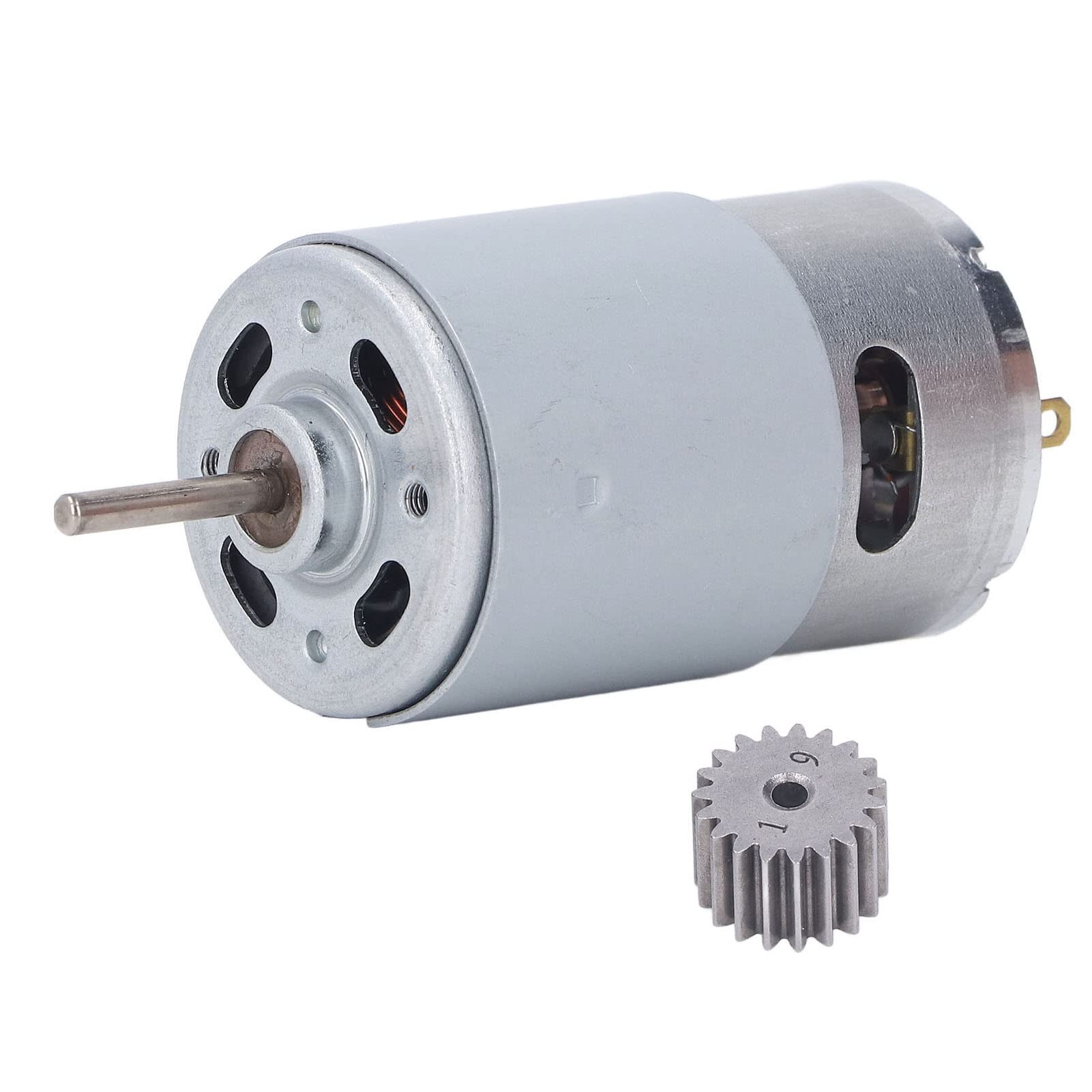 Motor de CC con escobillas, bobina de cobre, cuerpo de acero inoxidable ...