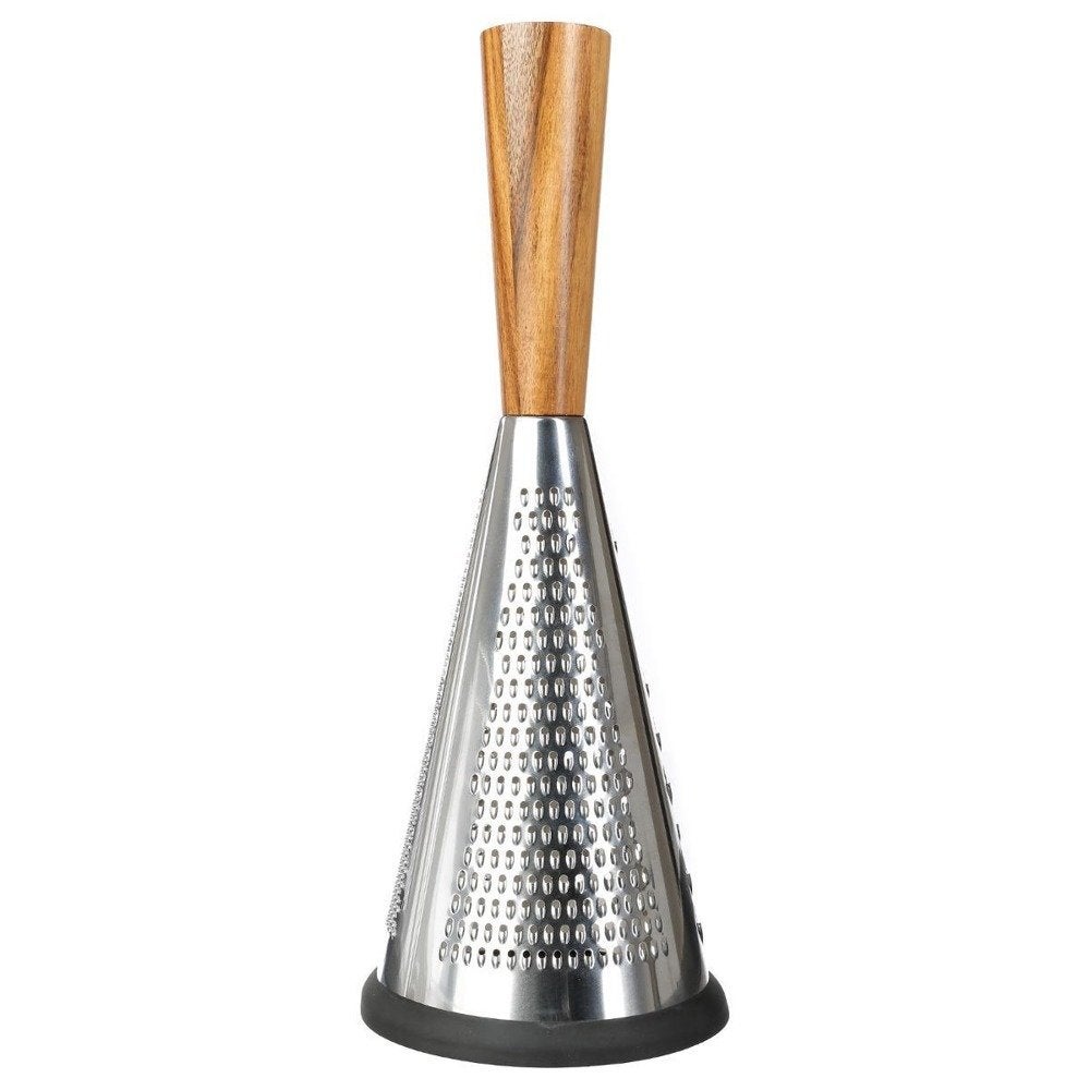 Ralador com cabo de madeira acacia 25.2x11cm | Leroy Merlin