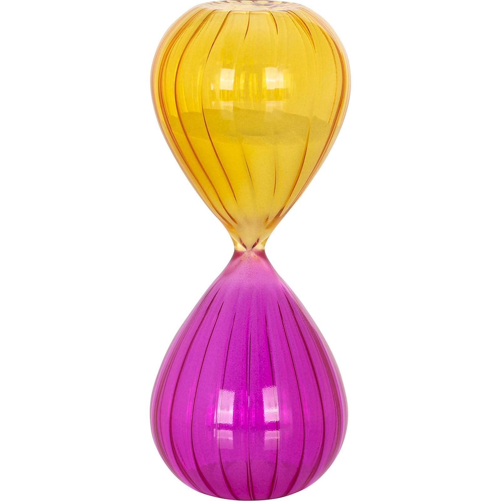 Sablier Design Jahla Moderne et Raffiné 7 x 7 x 16 cm Jaune Soleil et ...