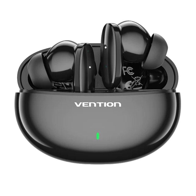 Auriculares Bluetooth Vention NBFB0 con estuche de carga/ Autonomía 7h ...