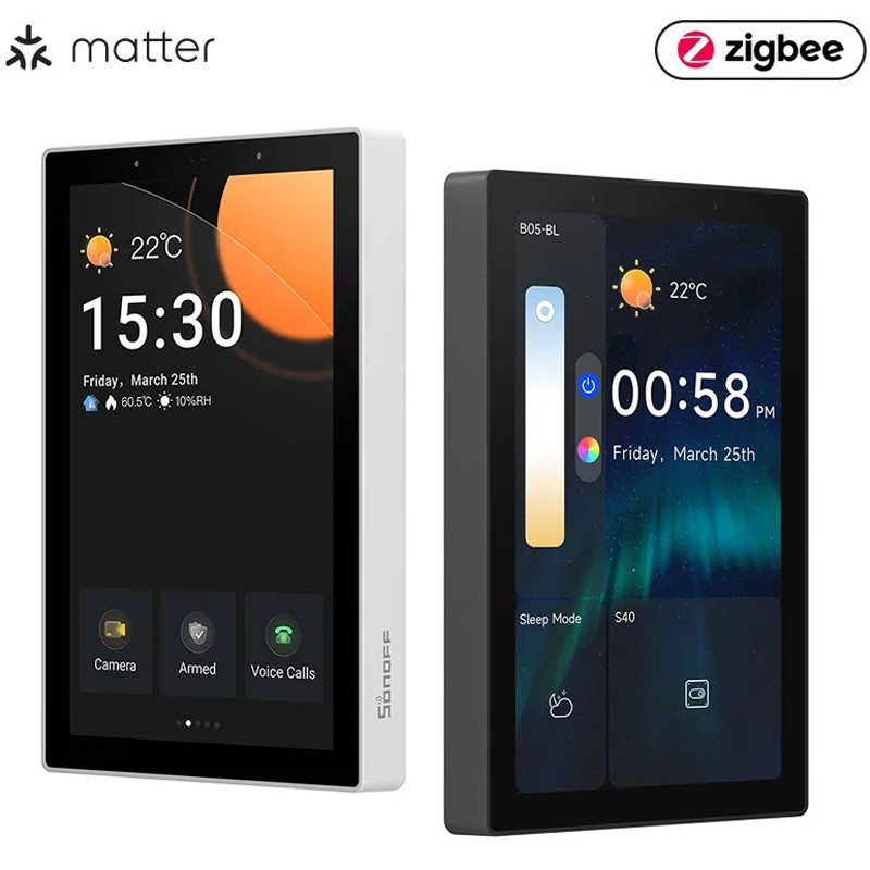 Sonoff NSPanel Pro 120 Pannello di Controllo smart hub zigbee matter touchscreen per la Casa ...