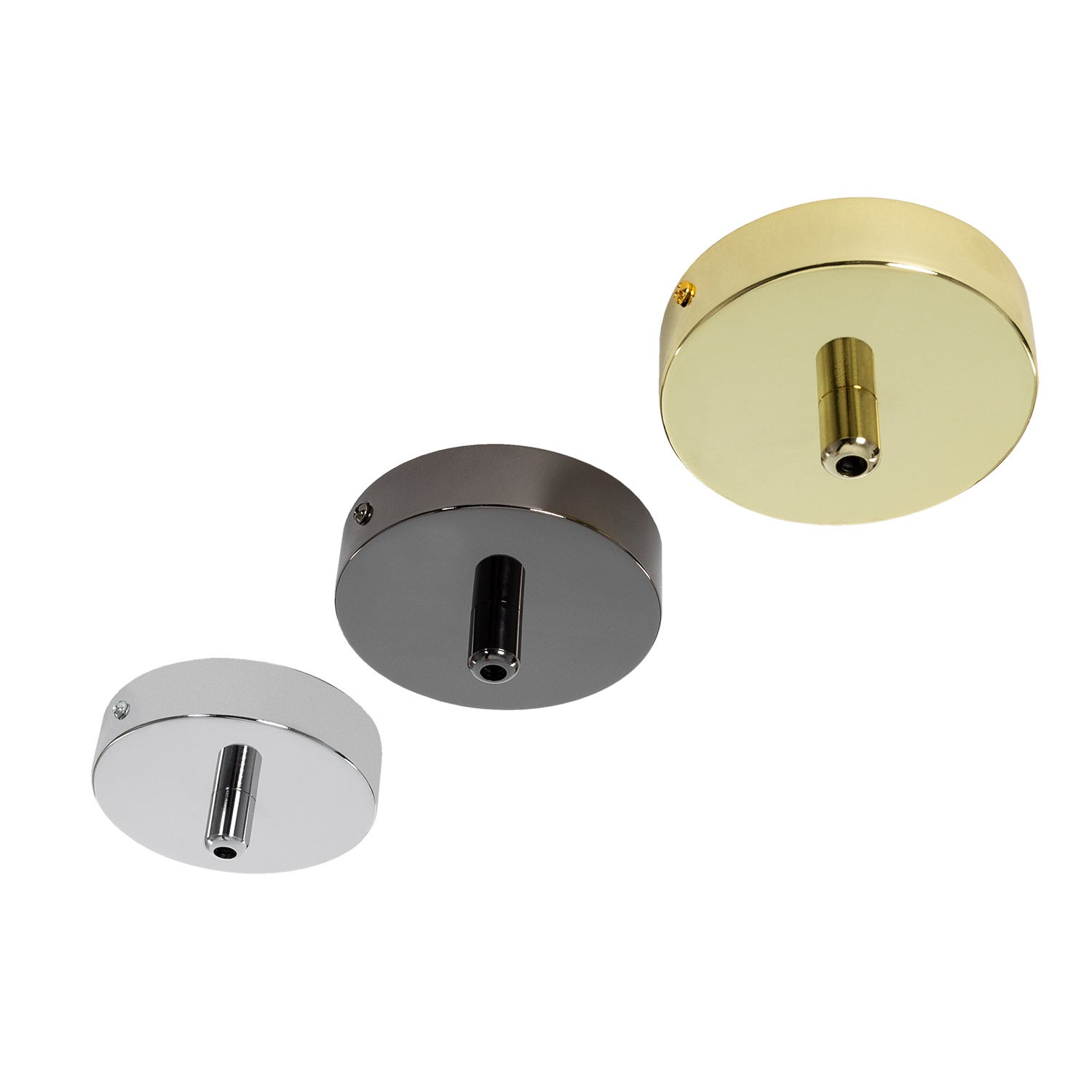 Ledkia Florón Metalizado Cromado | Leroy Merlin