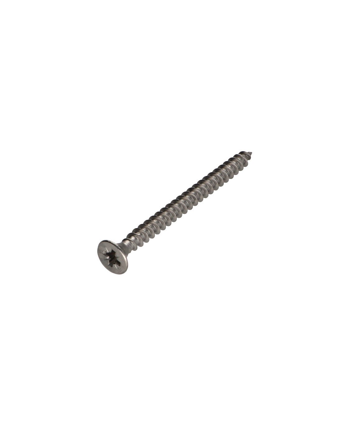 VBA Vis bois agglo Inox A2 Tête fraisée TF Pozi 6X60-30 pièces | Leroy ...