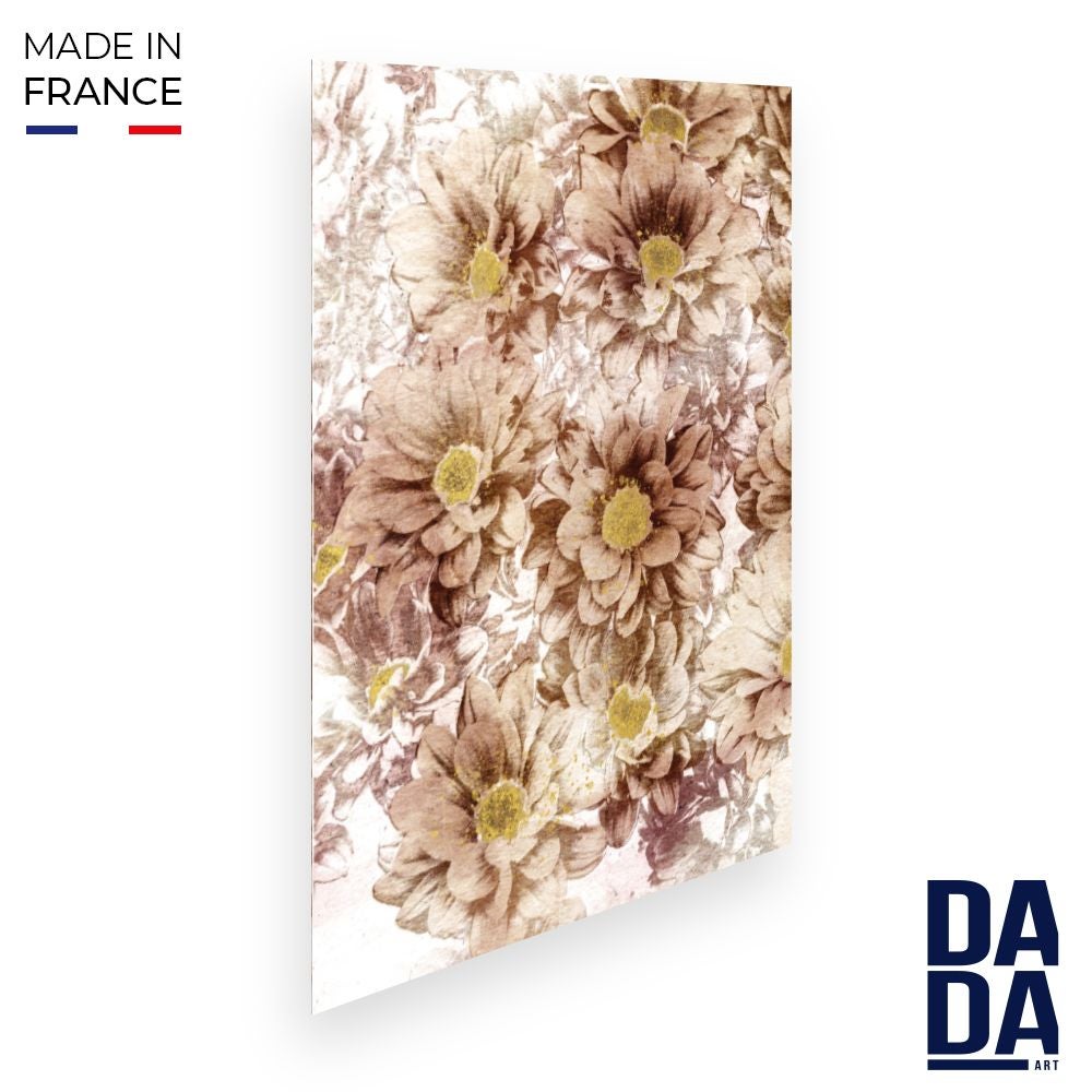 Affiche Fleurs vintage élégantes / 50x70cm / Fabriqué en France / DADA ...
