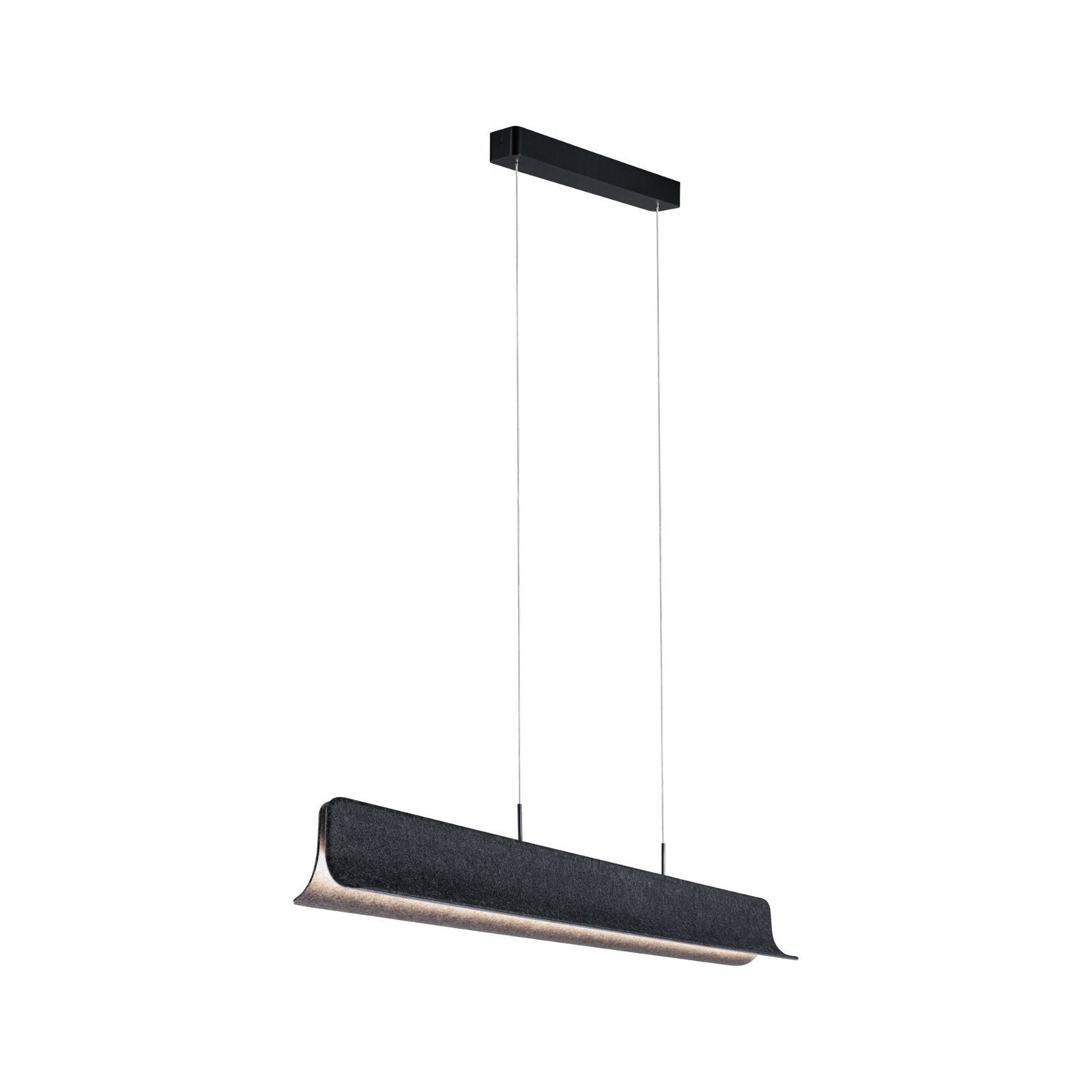 Luminaire en suspension LED 3-Step-Dim Noyan 2x24W Anthracite | Leroy ...