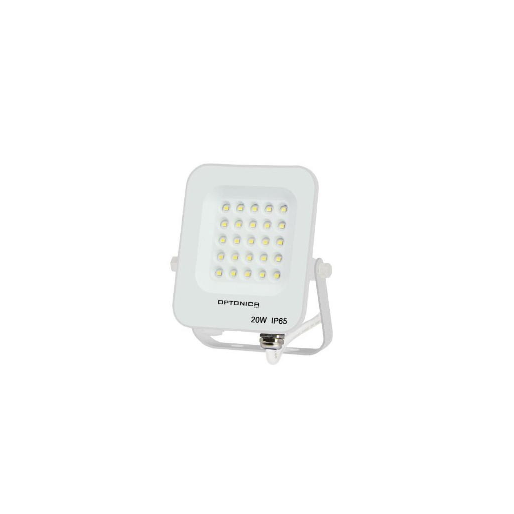 Foco Proyector LED 20W Blanco Impermeable IP65 1800lm 115W Blanco ...