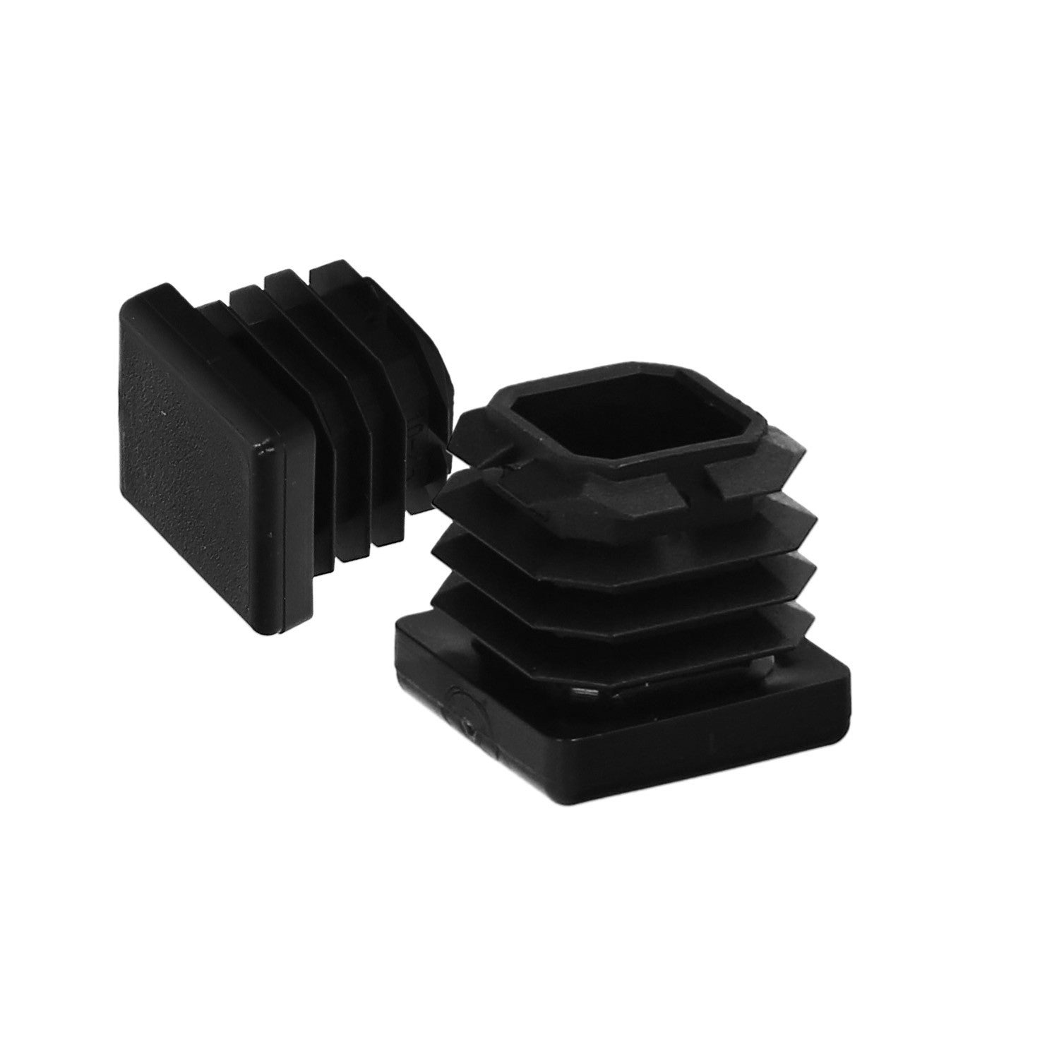 Contera Interior Plastico Cuadrada 25x25 mm. Color Negro. Bolsa 200 ...