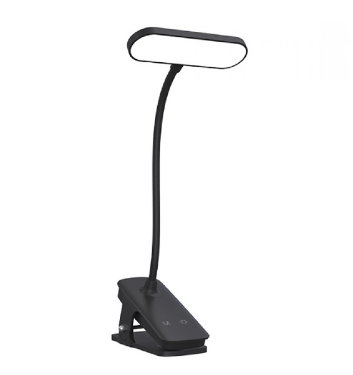 Lámpara de lectura flexible con clip - Cuello de cisne - Alimentación ...