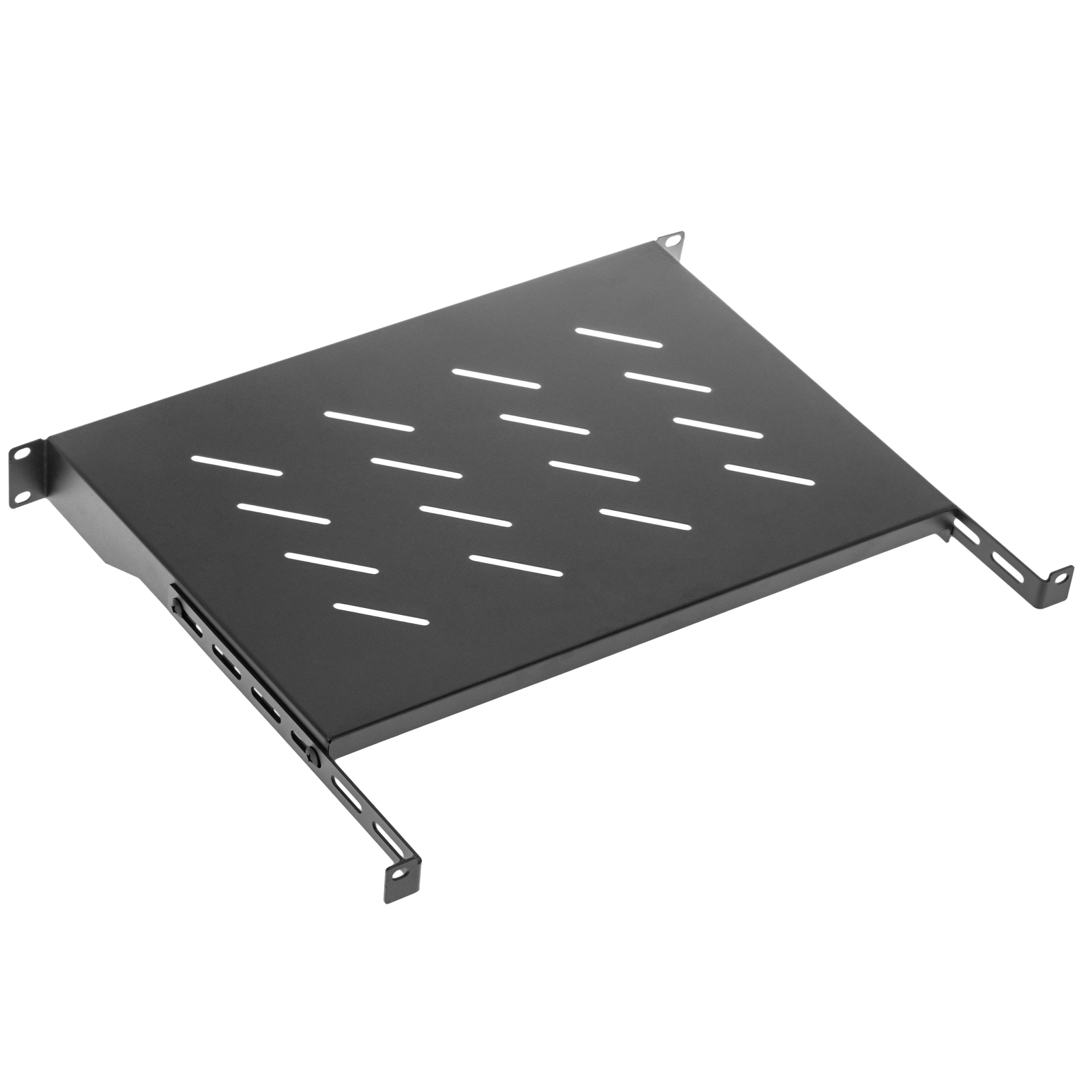 Plateau rack 19" 1U 300mm réglable en profondeur 310-470mm | Leroy Merlin