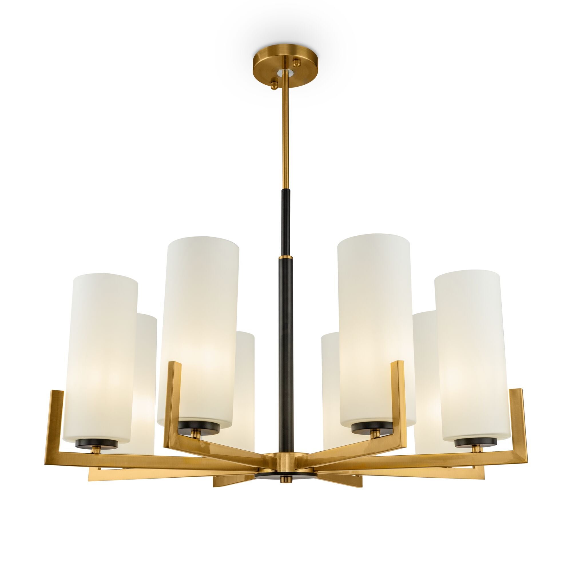 Lampadario Moderno Fortano Metallo Nero e Ottone IP 20 AC 220-240 40 W ...