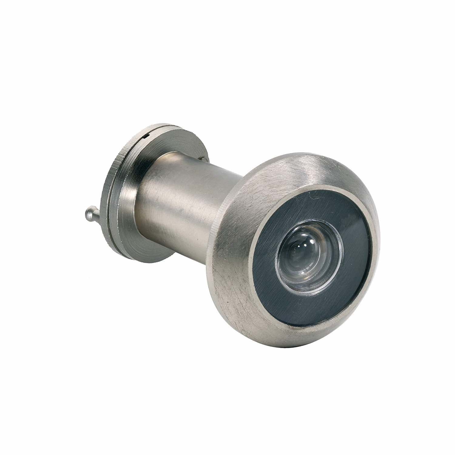 Œilleton de Porte Grand Angle 180° Nickel Satiné (35-65mm) | Sécurité ...