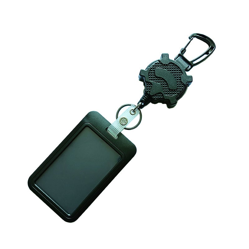 Porta tessere retrattile con moschettone | Leroy Merlin