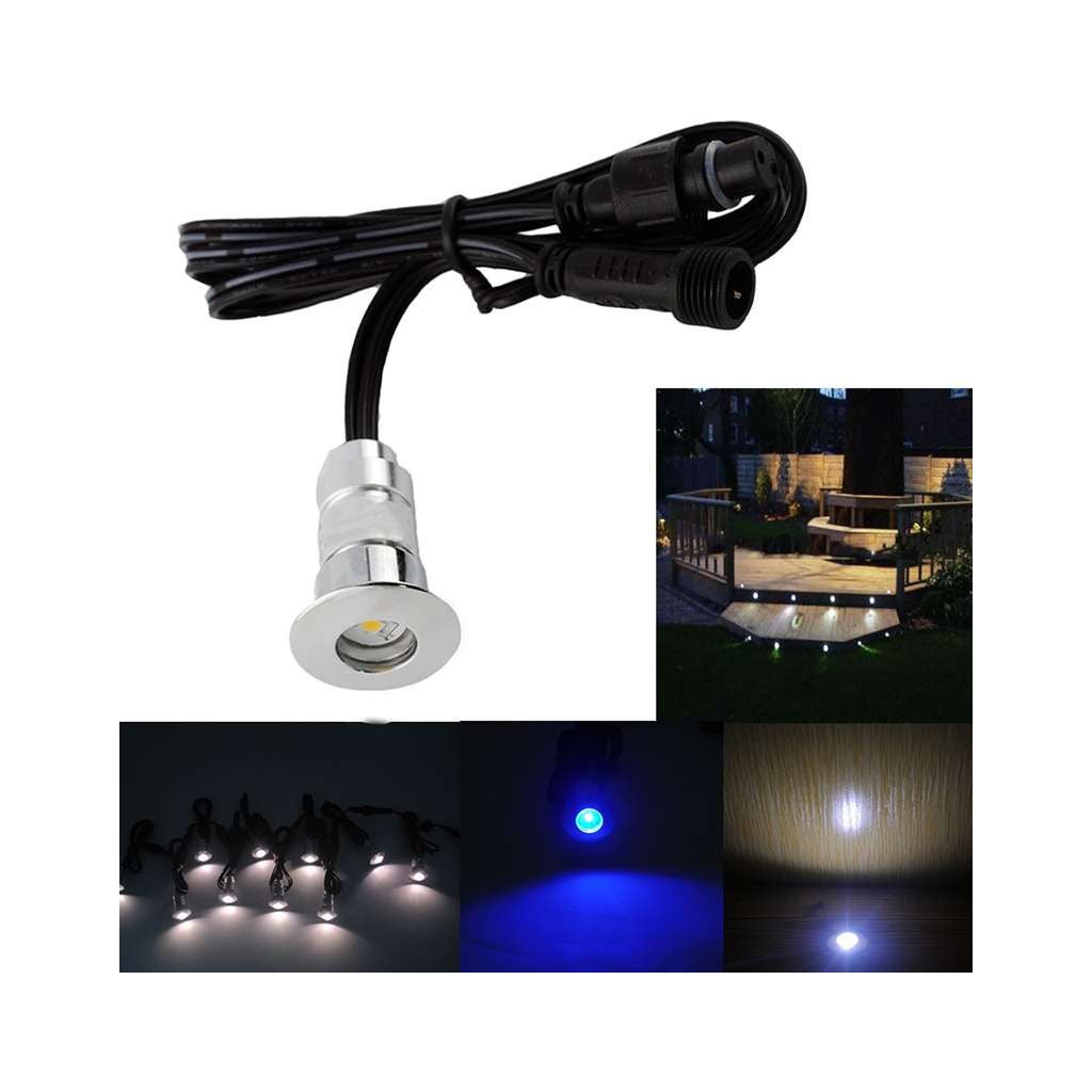 Pack Mini Spots LED Ronds Étanches SP-E02 - Tout Compris - Blanc Froid ...