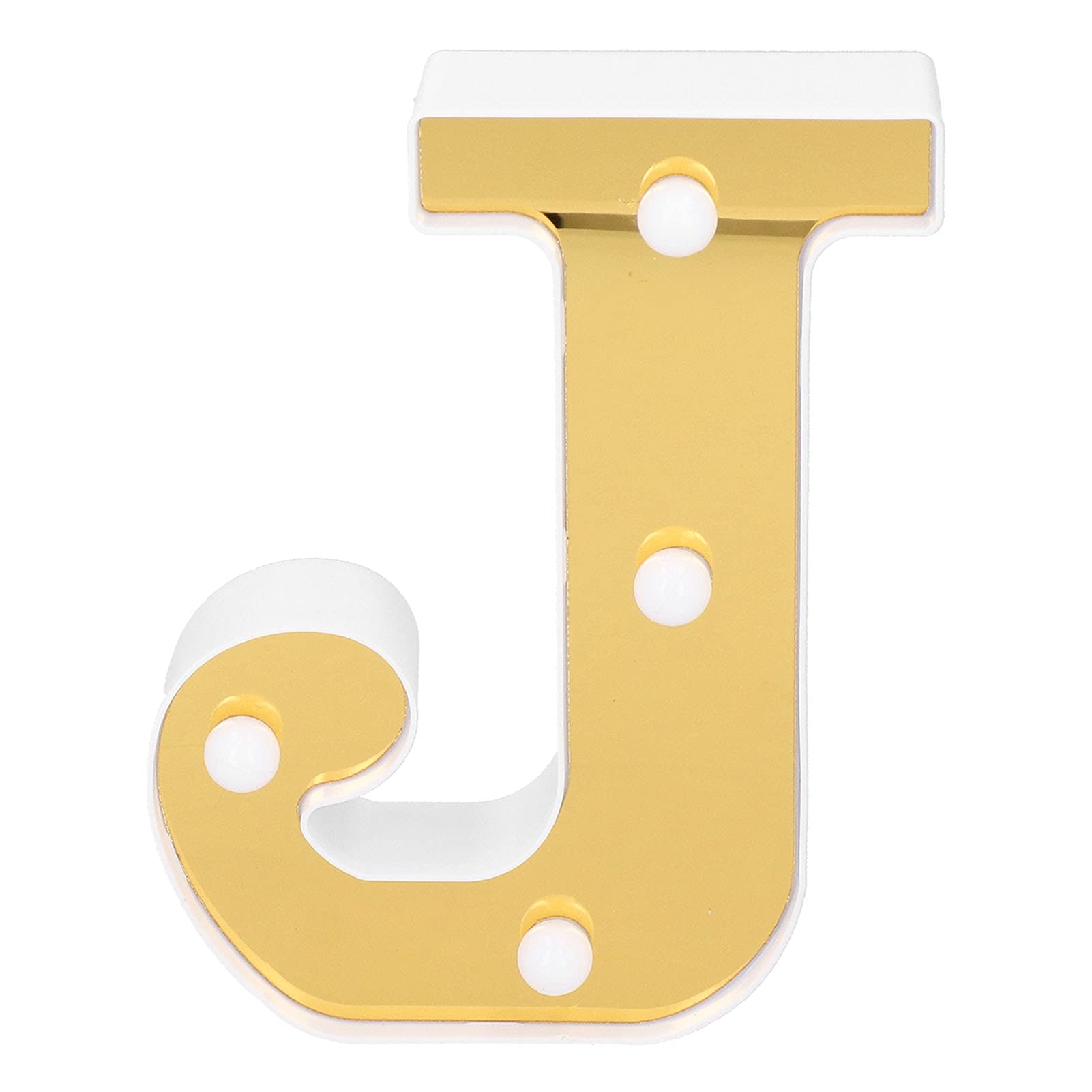 LAMPE DE SIGNE ALPHABET DORÉ POUR LA MAISON BAR FÊTE DE MARIAGE LETTRE ...