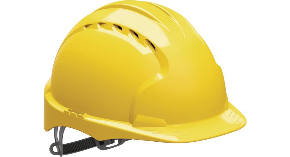 JSP Casque de protection EVO®2 jaune HDPE EN 397 | Leroy Merlin