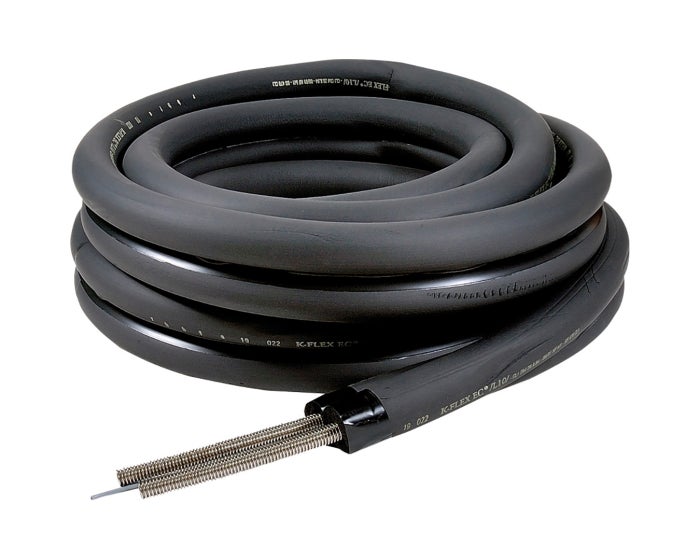 Conduit inox bi-tube pour panneau solaire - 15 m - CIBT20L15- Thermador ...