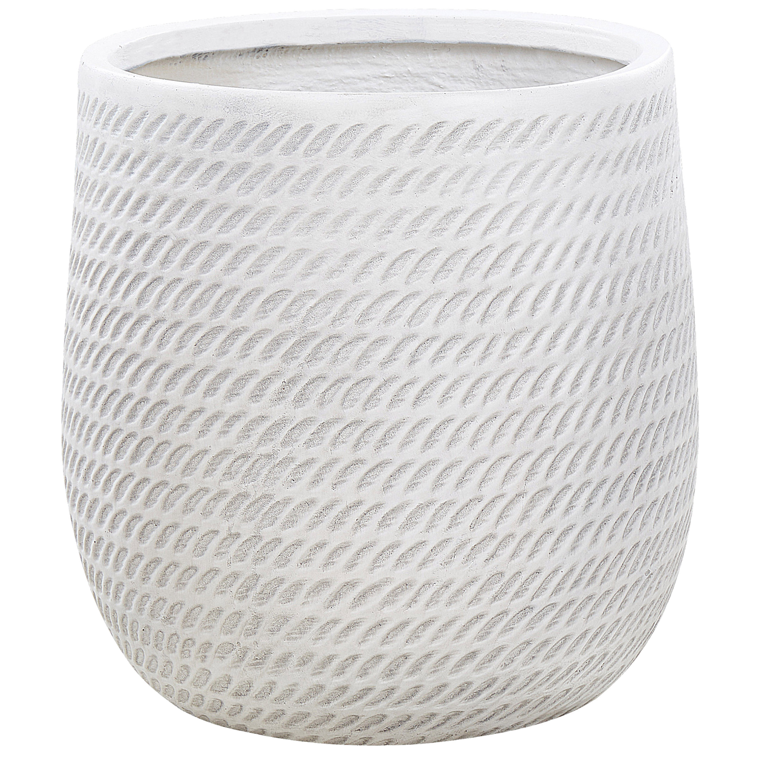 Cache-pot ⌀ 39 cm blanc cassé LIVADIA | Leroy Merlin