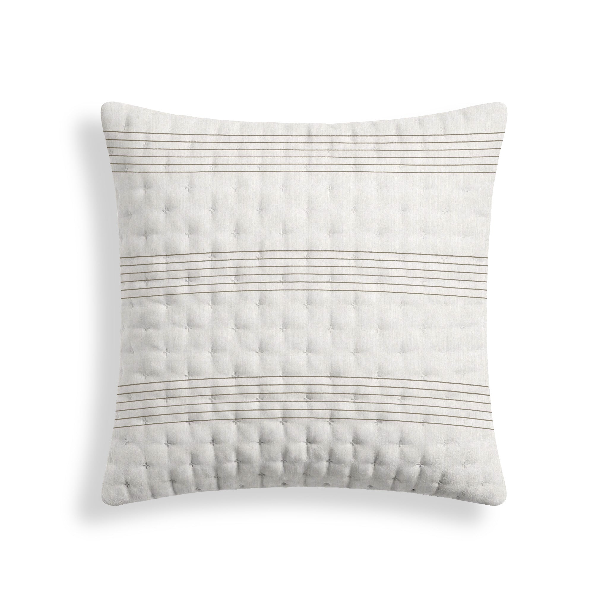 Funda de almohada acolchada estampada Abeille 65x65 cm | Leroy Merlin